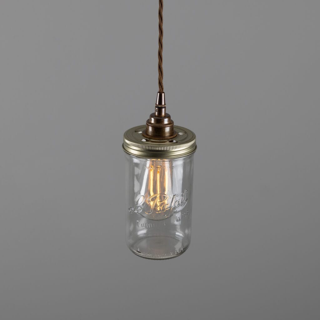 Jam Jar Pendant Light - Fisherman's Lights UK